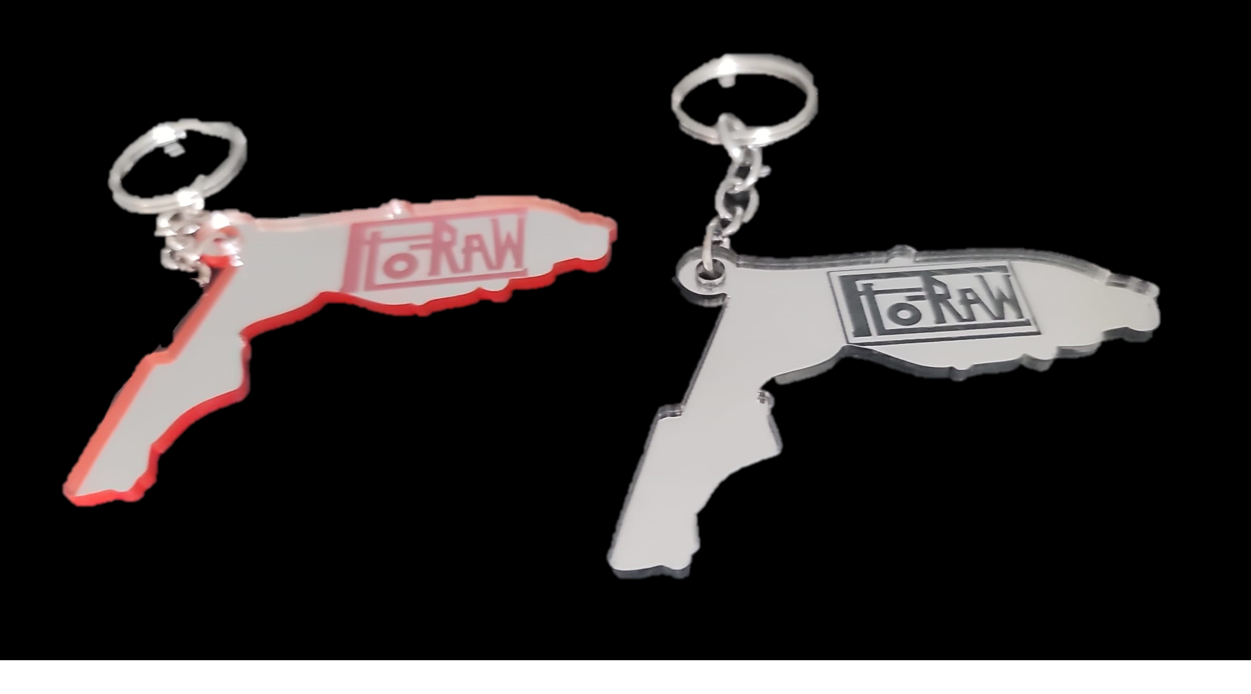 Custom Mirror Acrylic Keychains – Totally Shore